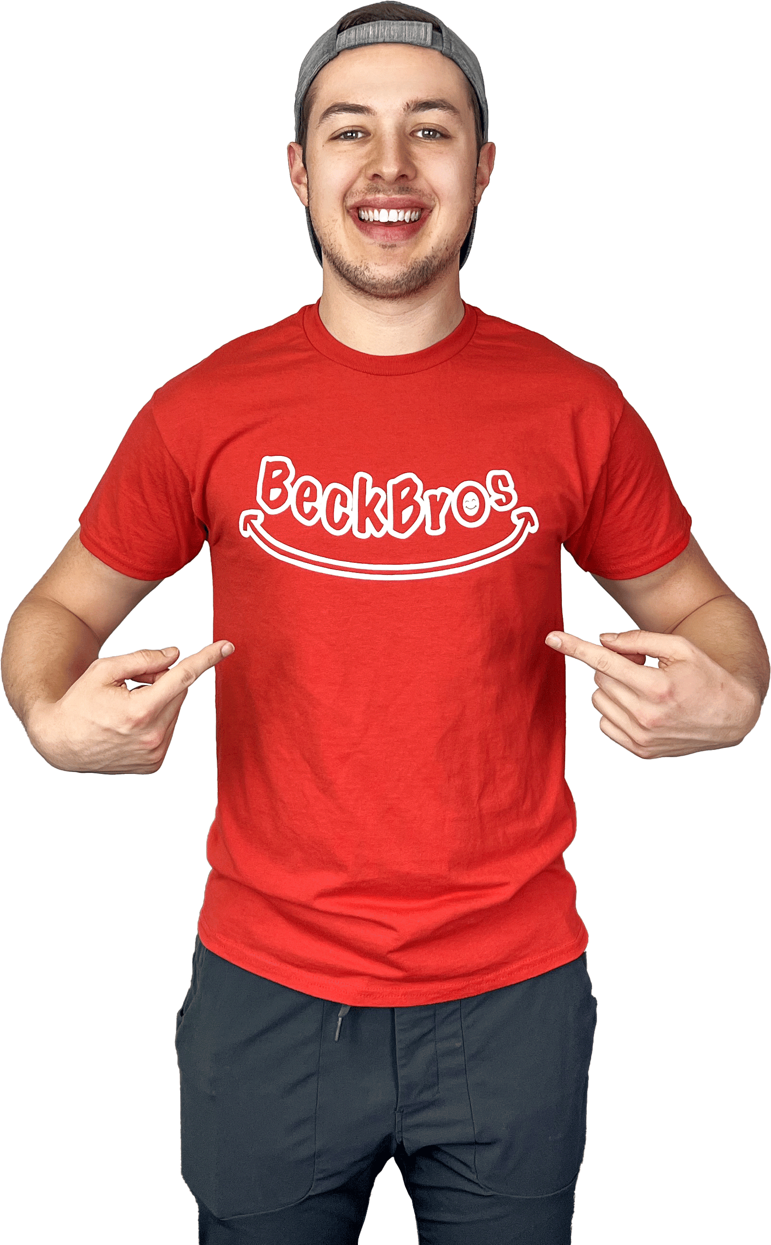 BeckBros Smile Tee – BeckBroJack Merch