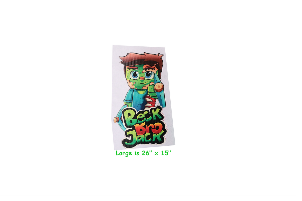Decal Sticker (Large) – BeckBroJack Merch